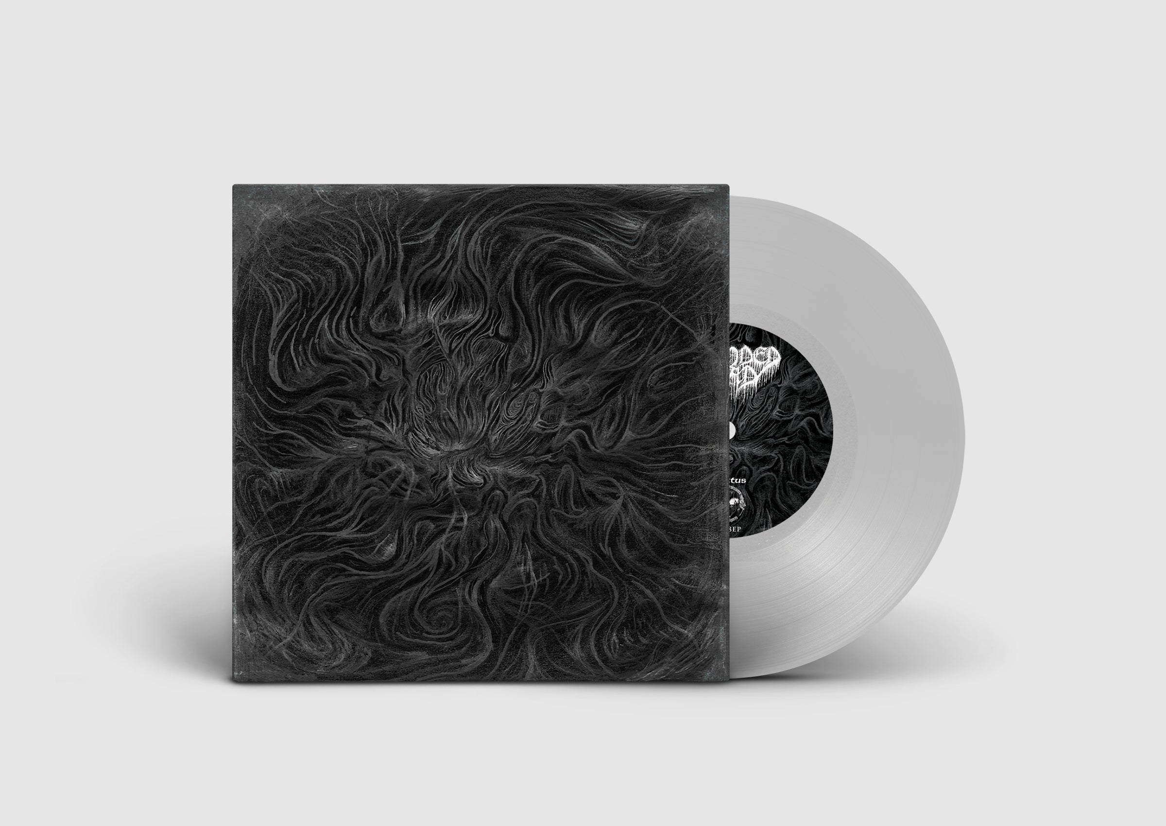 ASCENDED DEAD / EVIL PRIEST Split 7" (white vinyl, Ascended Dead ...